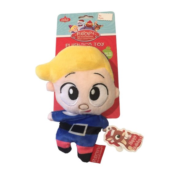 Gmason | Dog | Rudolph The Red Nosed Reindeer Hermie Plush Squeaker 7 ...